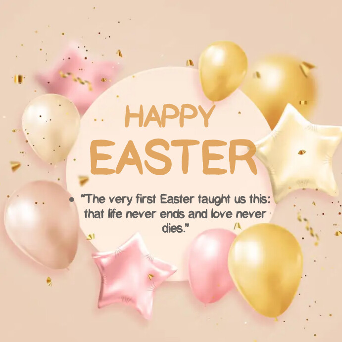 Copy of Easter Holiday Wish | PosterMyWall