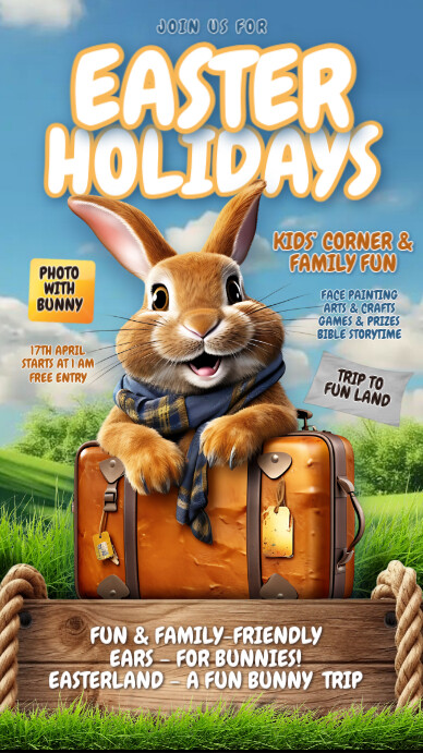 Copy of Easter Holidays Instagram Story | PosterMyWall