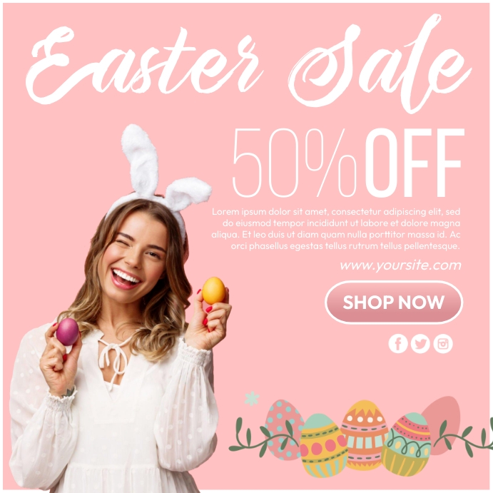 Copy of EASTER INSTA.KC | PosterMyWall