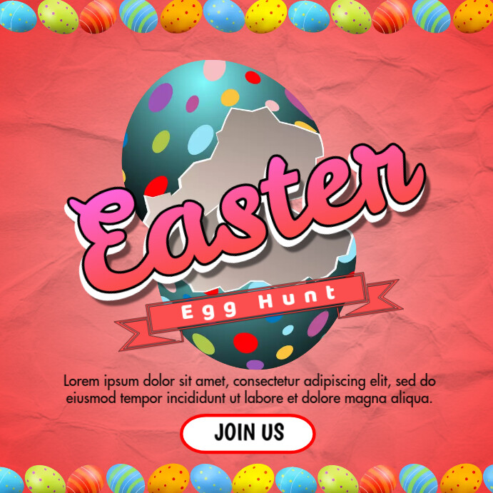 EASTER INSTA.KC Template | PosterMyWall