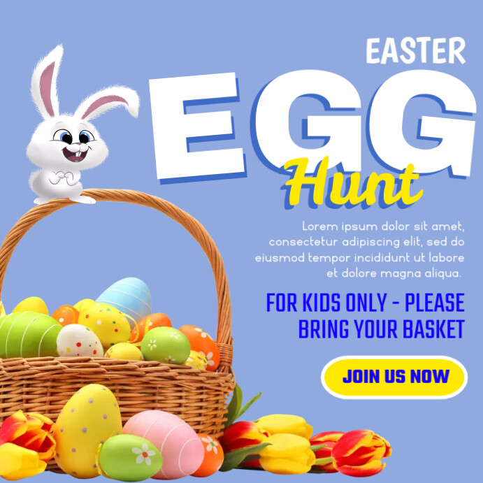 EASTER INSTA.KC Template | PosterMyWall