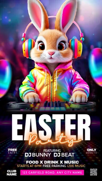 Copy of easter karaoke night | PosterMyWall