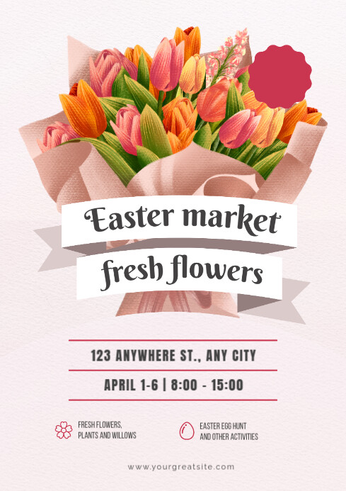 Easter Market Template | PosterMyWall