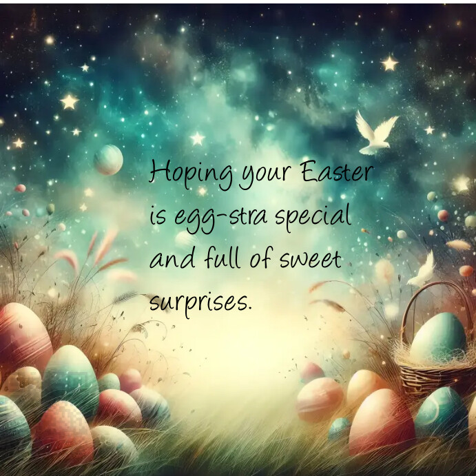 Plantilla de Easter messages | PosterMyWall