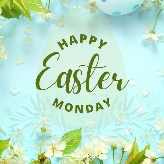 Easter monday Template | PosterMyWall