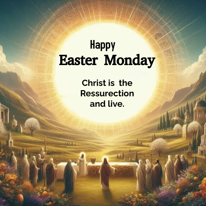 Easter Monday Template | PosterMyWall