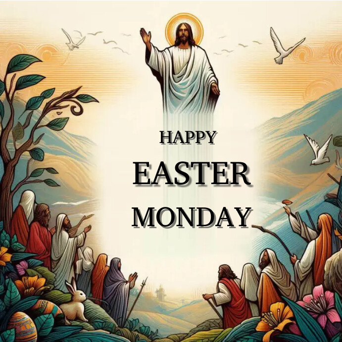 Easter Monday Template | PosterMyWall