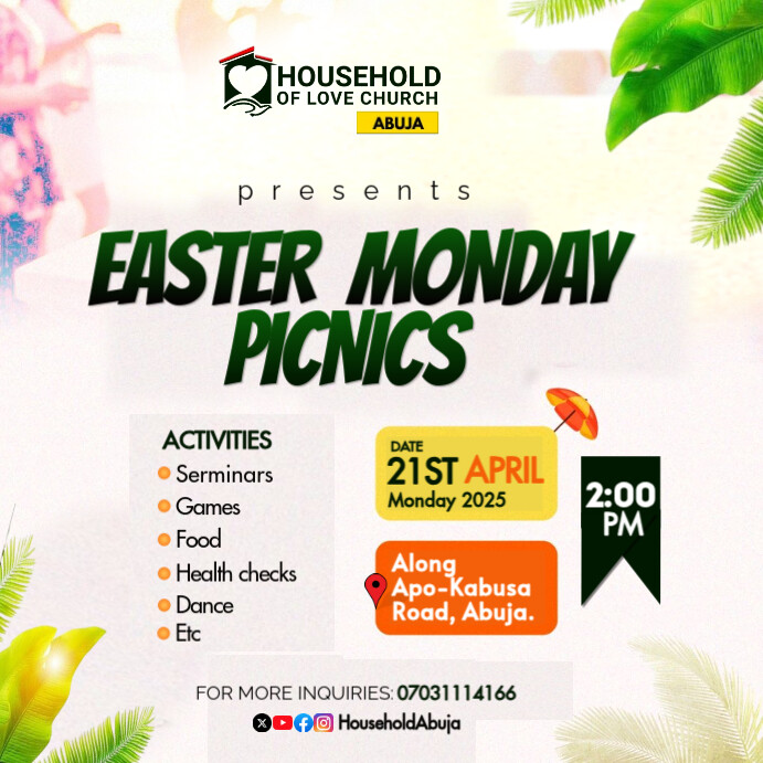 easter monday Template | PosterMyWall