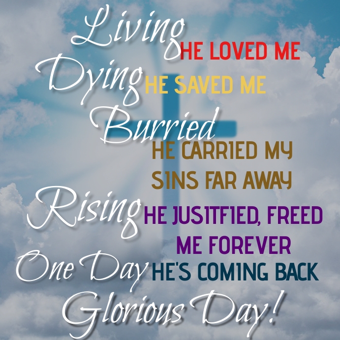 Easter Motivation Template | PosterMyWall