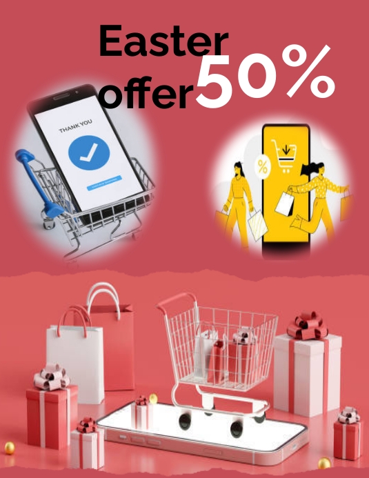 Easter offer Template | PosterMyWall