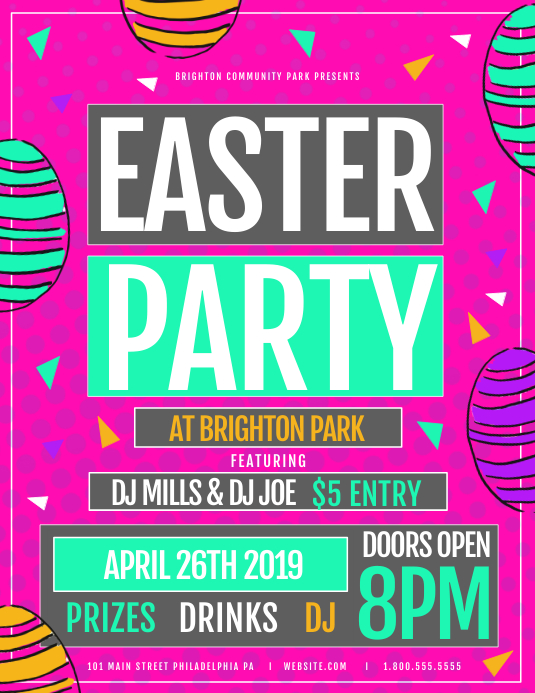 Easter Party Template | PosterMyWall