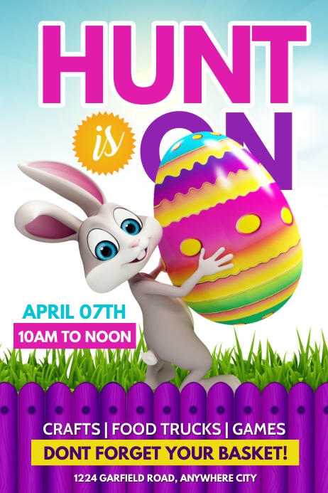 easter party Template | PosterMyWall