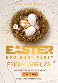 Easter Potluck Sign Up Template | PosterMyWall