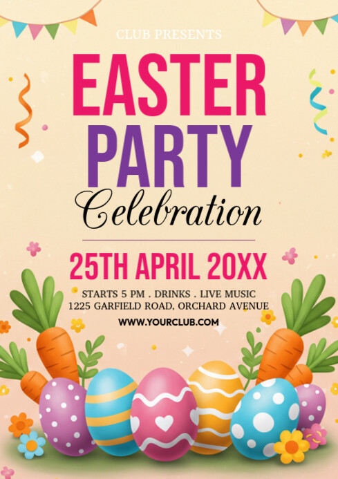 Copy of Easter Party Flyer | PosterMyWall