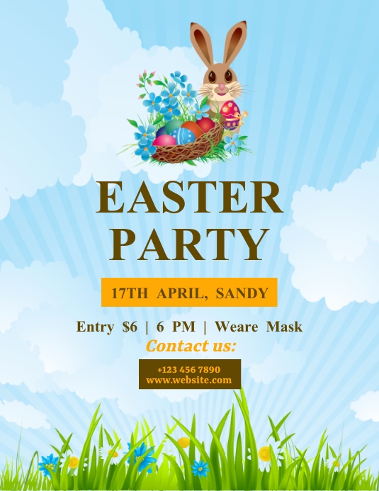 Selebaran Pesta Paskah Templat | PosterMyWall