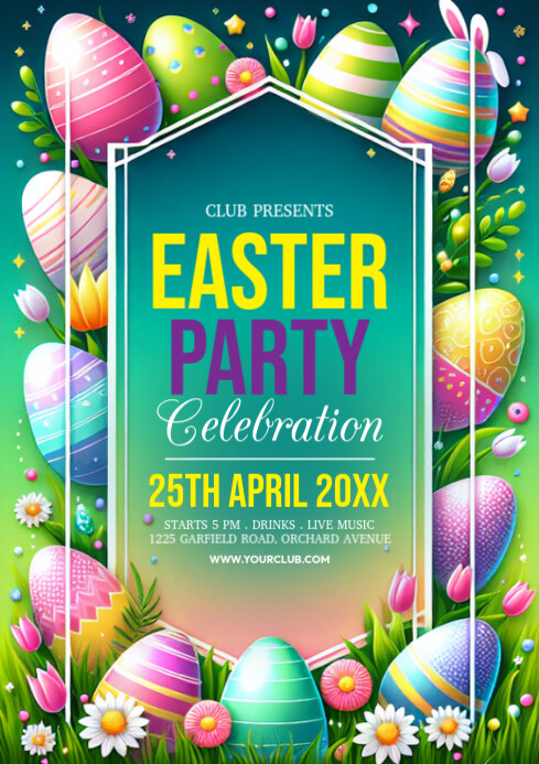 Copy of Easter Party Flyer | PosterMyWall
