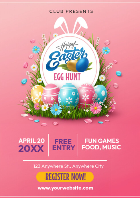 Copy of Easter Party Flyer | PosterMyWall