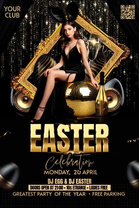 Modèle Easter Party Poster | PosterMyWall