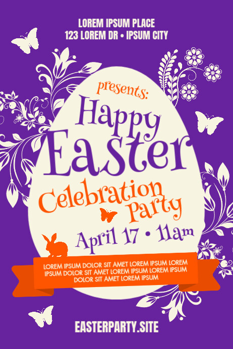 EASTER PARTY POSTER Template | PosterMyWall