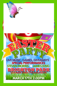 Easter Party Template | PosterMyWall
