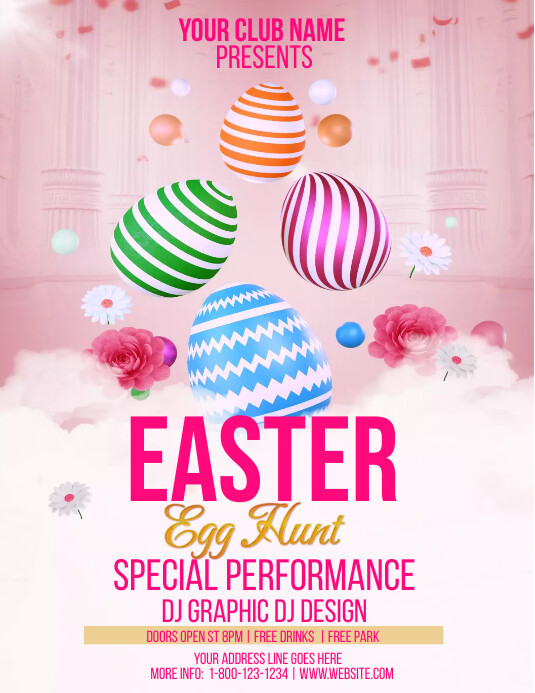 Easter Party Template | PosterMyWall
