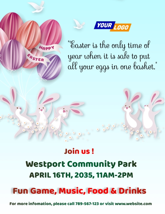 Easter Party Template | PosterMyWall