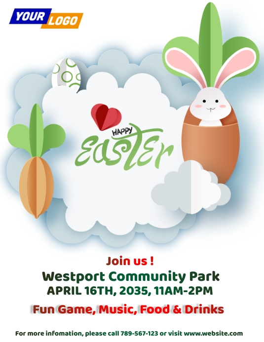 Easter Party Template | PosterMyWall