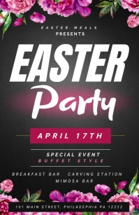 Easter party Template | PosterMyWall