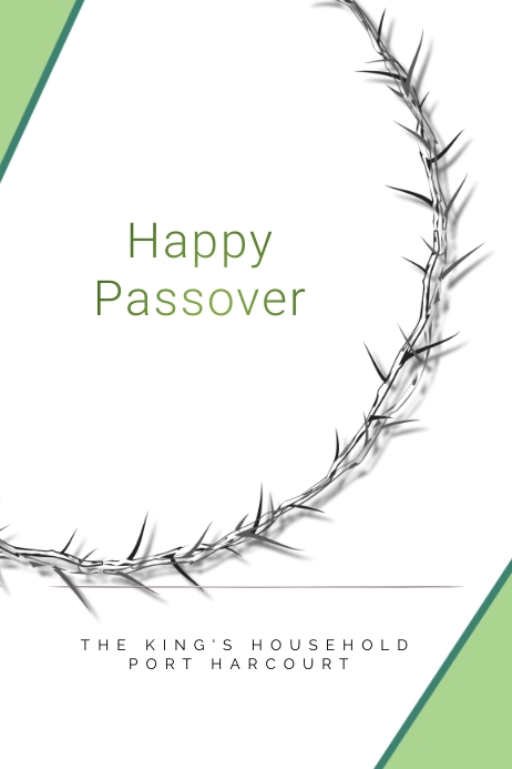 Easter Passover Template | PosterMyWall