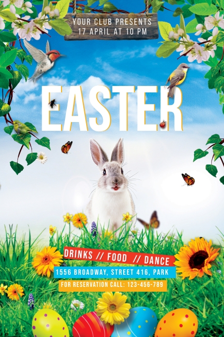 Easter Poster Template | PosterMyWall