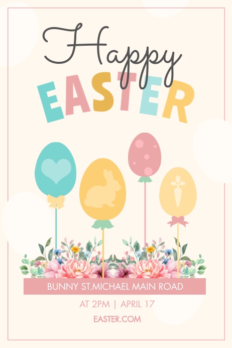 Easter Poster Template | PosterMyWall