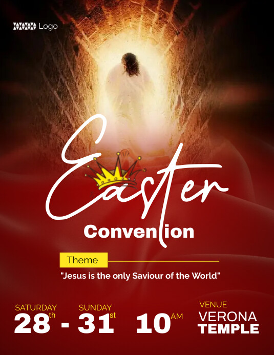 Easter poster Templat | PosterMyWall