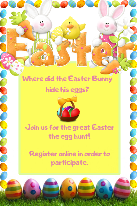 Easter Template | PosterMyWall