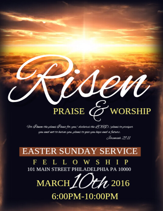 Easter Template | PosterMyWall