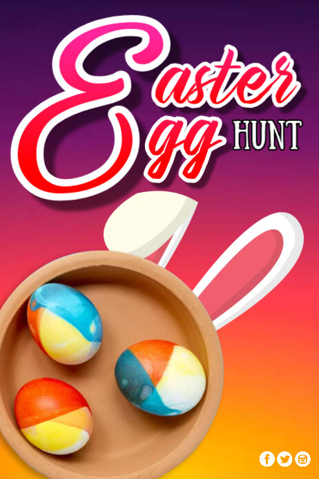 EASTER POSTER.KC Template | PosterMyWall