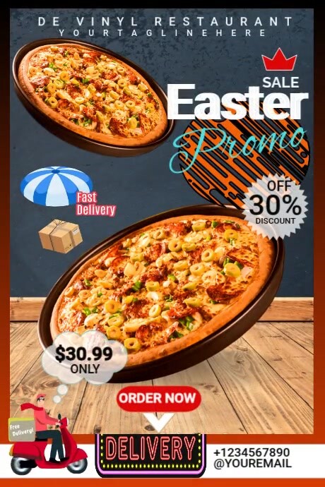 Easter Promo Sale Poster Template | PosterMyWall