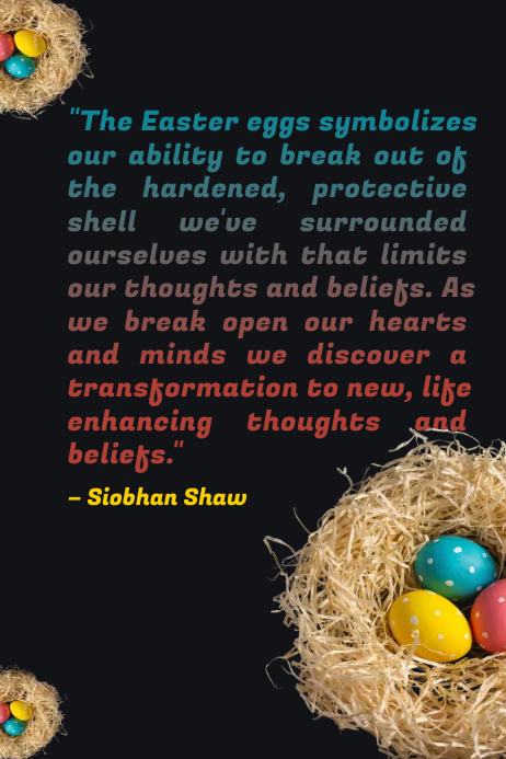 Easter Quotes Template | PosterMyWall