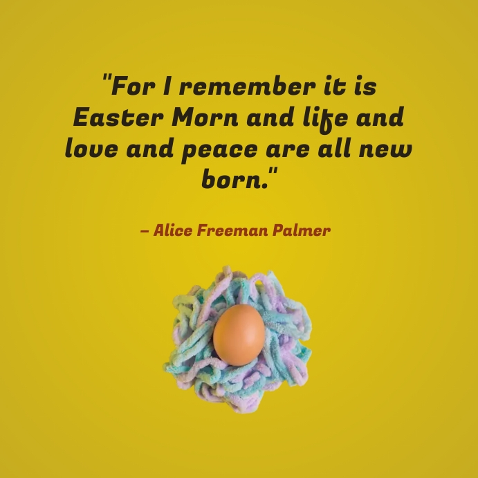 Easter Quotes Template | PosterMyWall