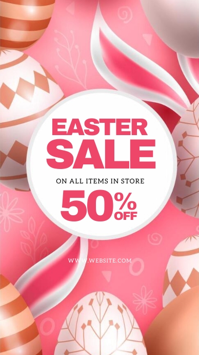 EASTER SALE AD SOCIAL MEDIA TEMPLATE | PosterMyWall