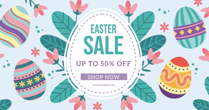 EASTER SALE AD SOCIAL MEDIA TEMPLATE | PosterMyWall