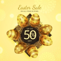 EASTER SALE AD SOCIAL MEDIA TEMPLATE | PosterMyWall