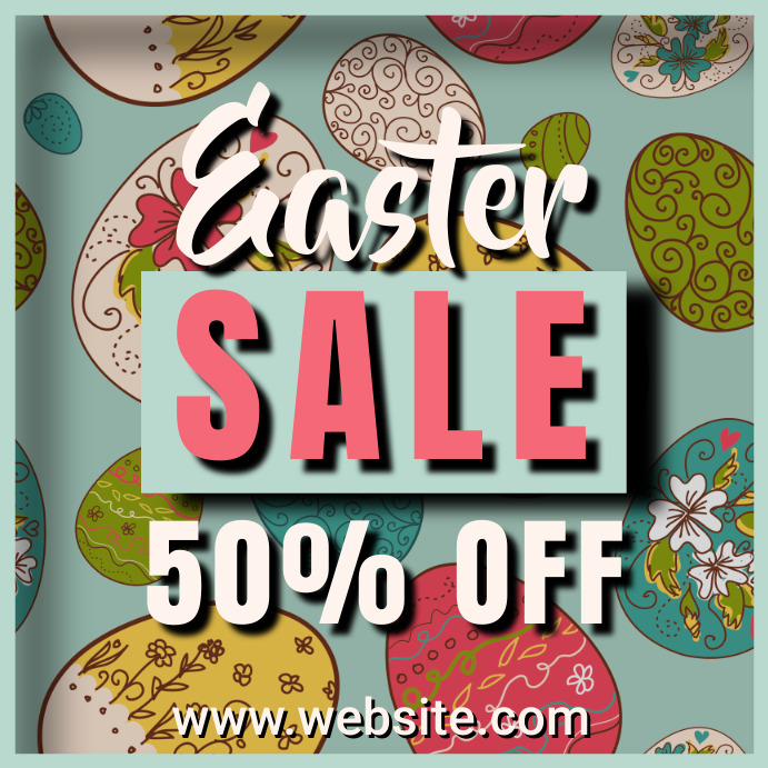 Easter Sale Ad Template | PosterMyWall