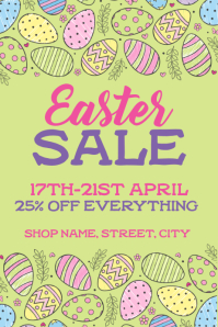 Easter Sale Template | PosterMyWall
