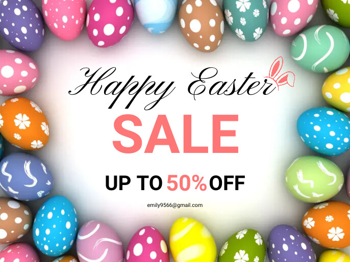 Copy of Easter Sale | PosterMyWall