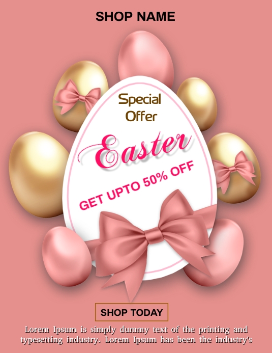 EASTER SALE Template | PosterMyWall