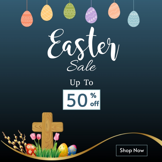 Easter Sale Template | PosterMyWall