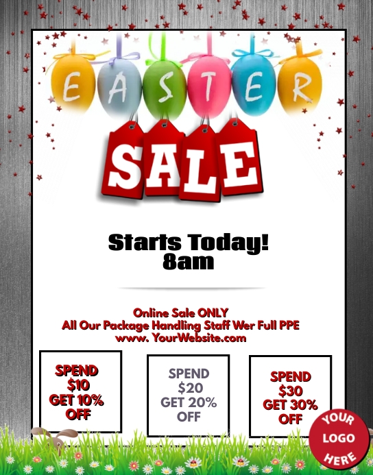 Easter Sale Template | PosterMyWall
