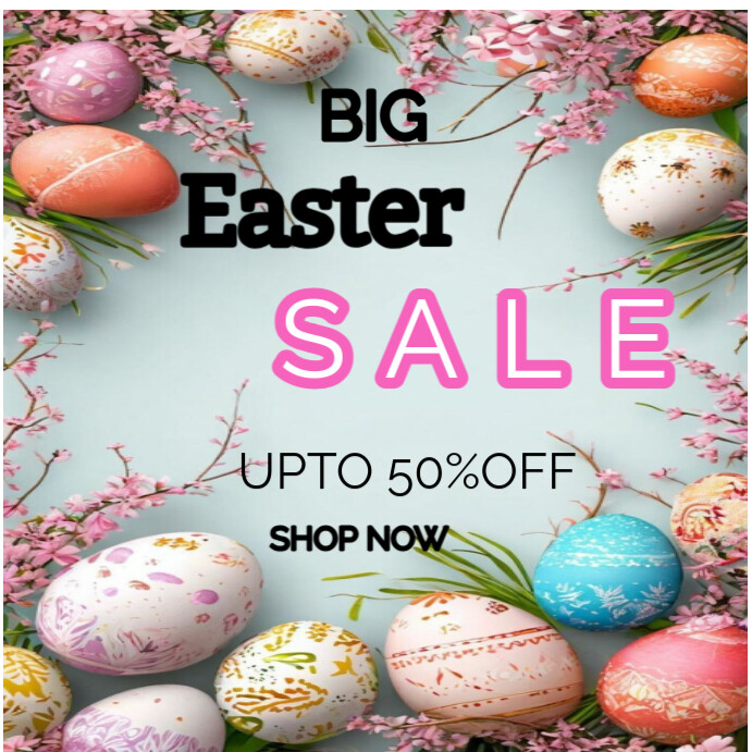 Easter sale Template | PosterMyWall