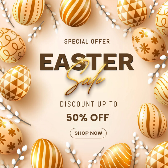 Easter sale Template | PosterMyWall