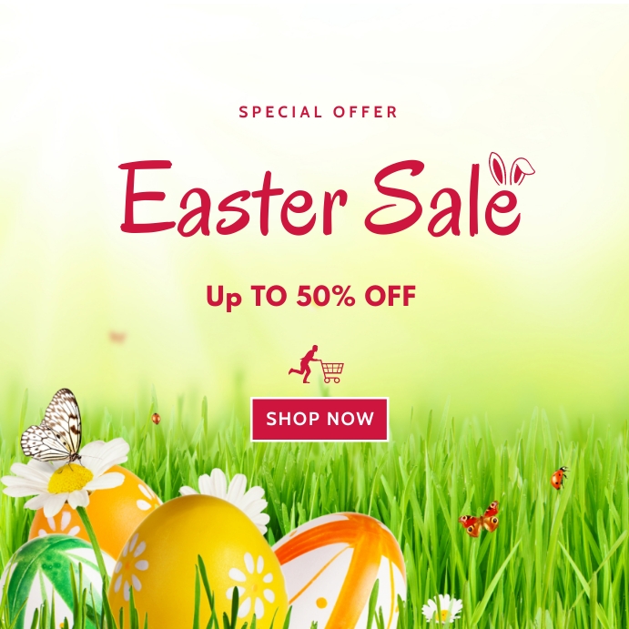 Easter Sale Template | PosterMyWall